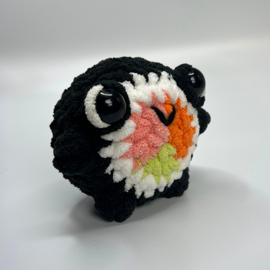 Sushi Frog Crochet Pattern [PDF FILE] – Crouton's Crochet
